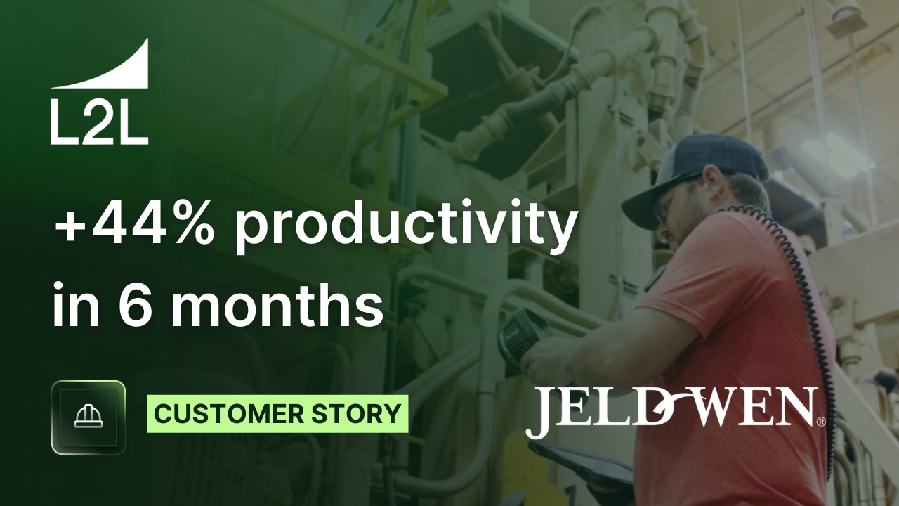 JELD-WEN Improves Productivity by 53% with L2L